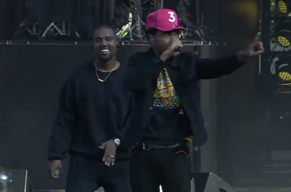 Watch Kanye and Chance the Rapper perform “Ultralight Beam” at the ...