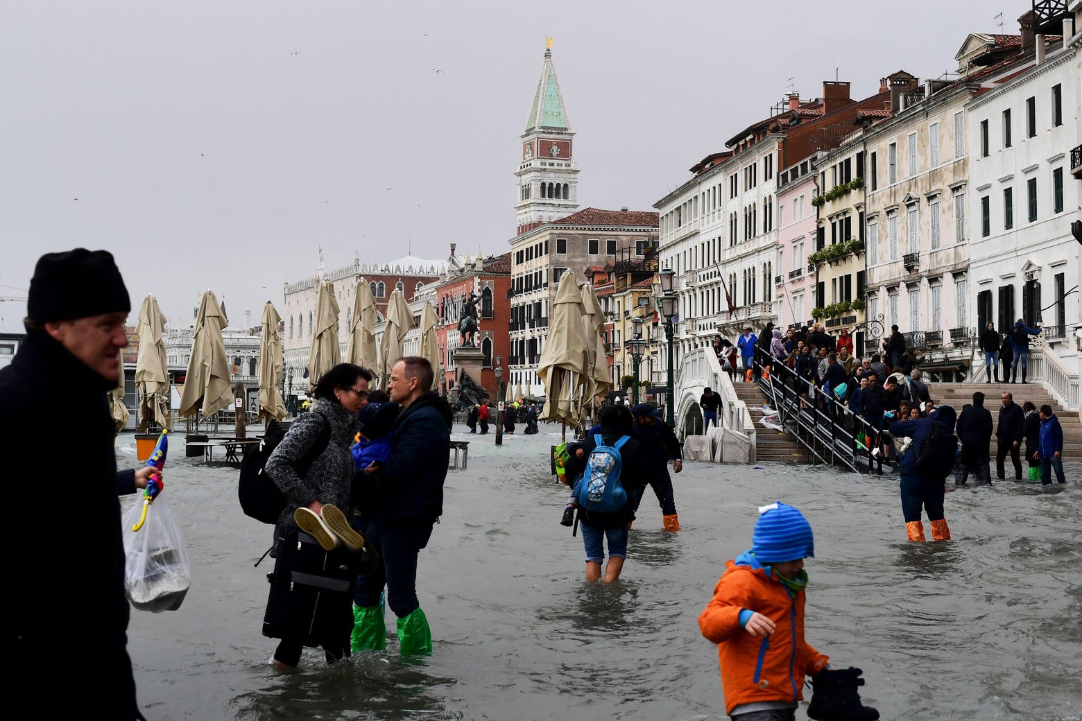 The overwrought climate change metaphor that is Venice.