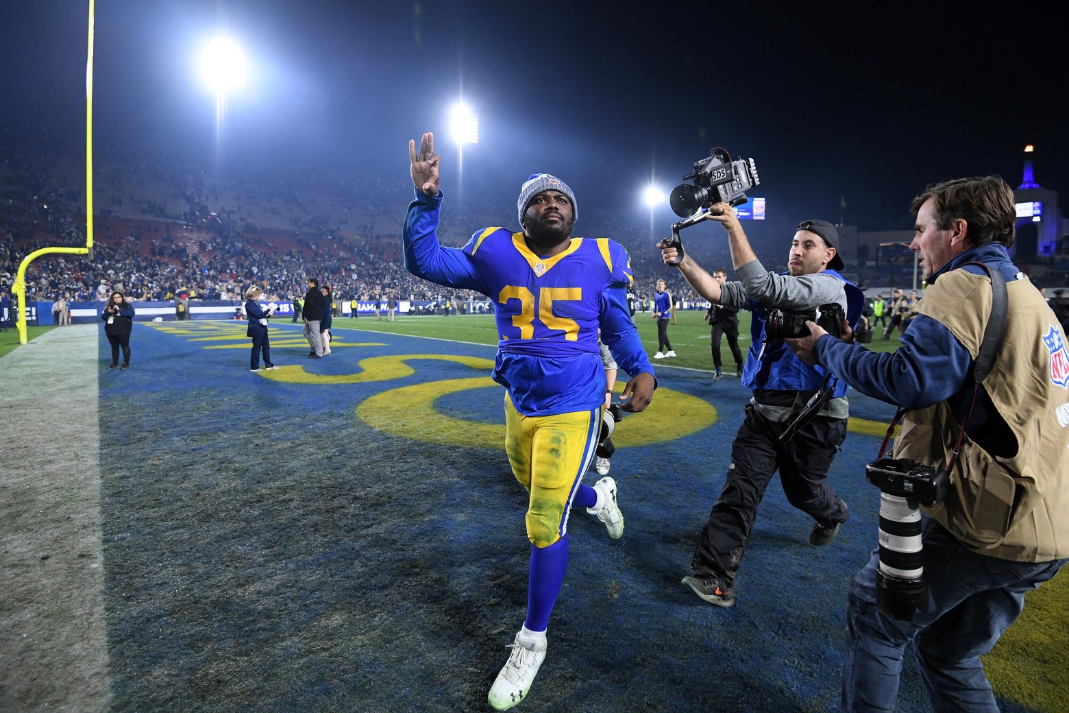 C.J. Anderson is the Los Angeles Rams' unlikely hero.