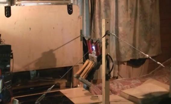 Vomiting Larry pukes for medical research, and other great robot videos.