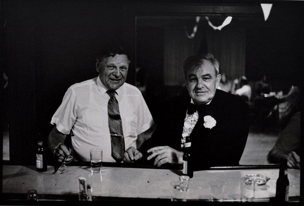 John Banasiak’s photos from the 1970s of patrons in a Chicago bar.