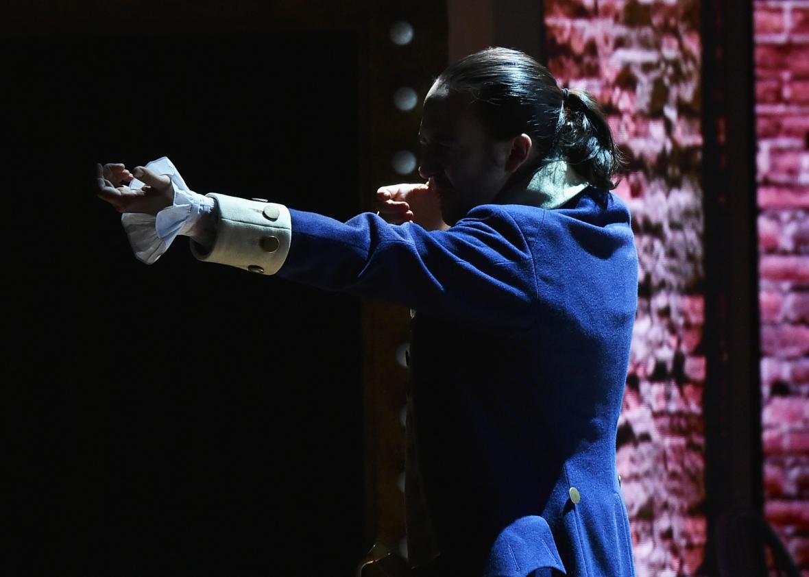 Hamilton Tonys cast performs “Yorktown (The World Turned Upside Down ...