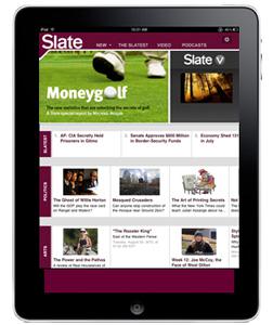 Meet Slate's new, free iPad app.