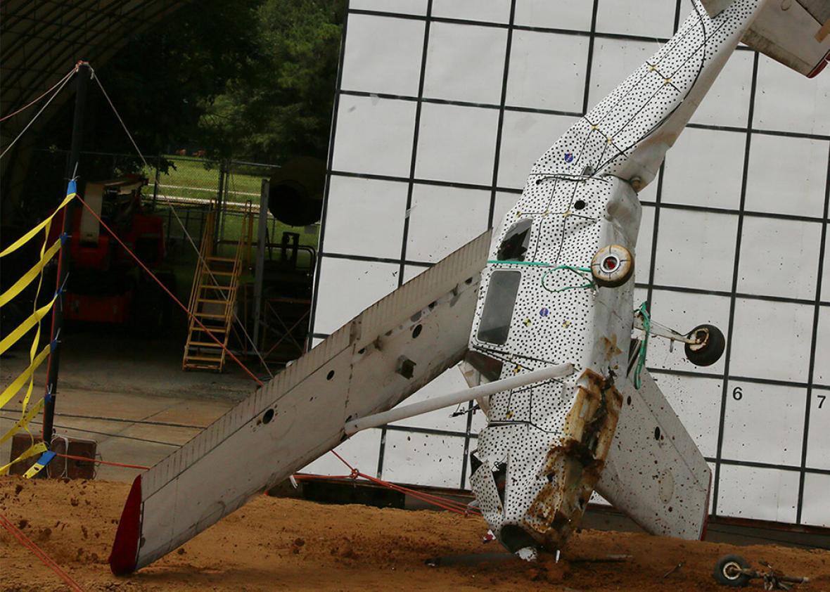NASA plane crashes: Real small planes go down for research (VIDEO).