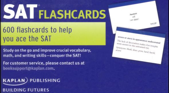Flashcards: The SAT revision may spell the end of vocabulary flashcards ...