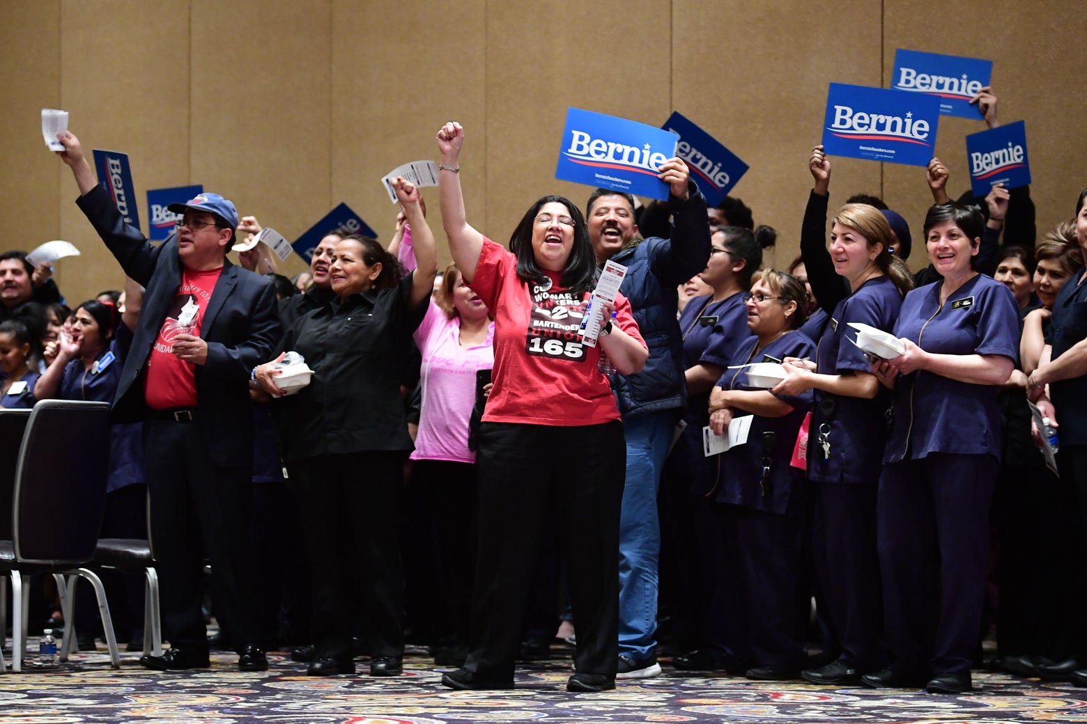 Bernie Sanders won the union vote in Nevada.