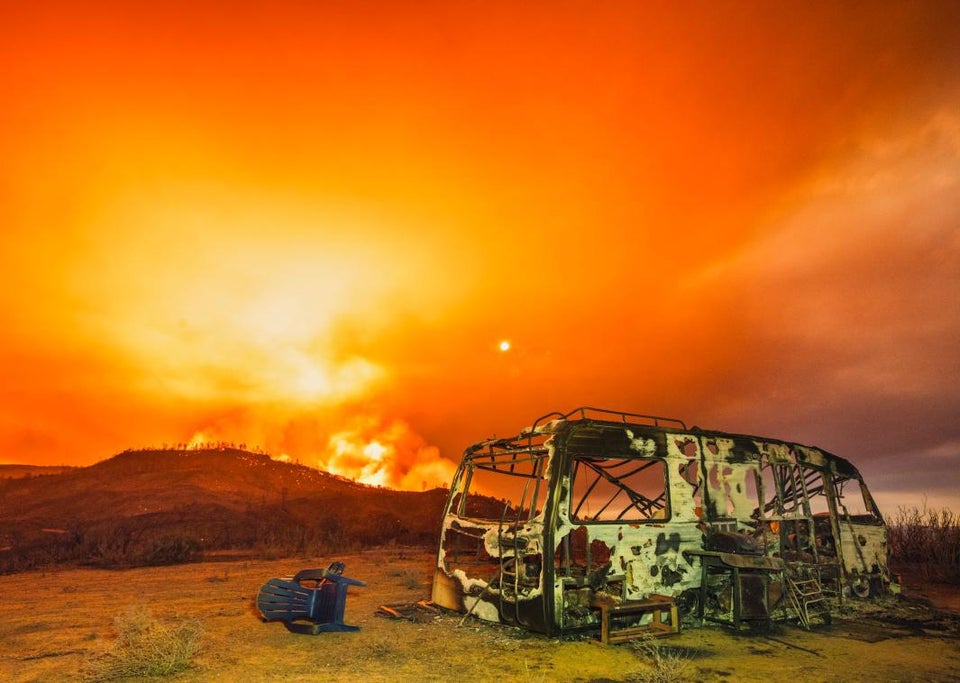 Stuart Palley California wildfire photos: Photographer captures ...