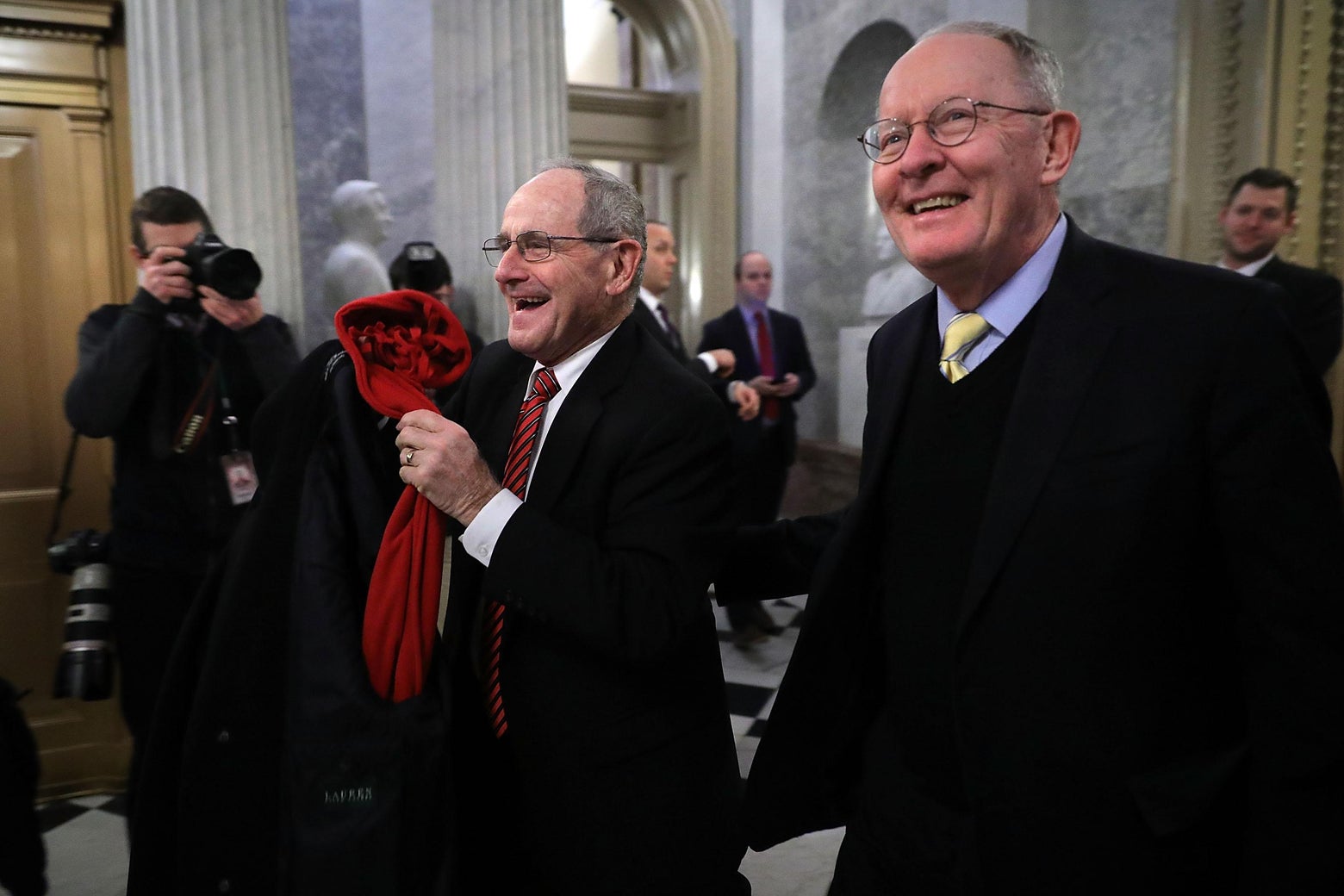 Congress scrambles to stuff the biggest bill of the year.