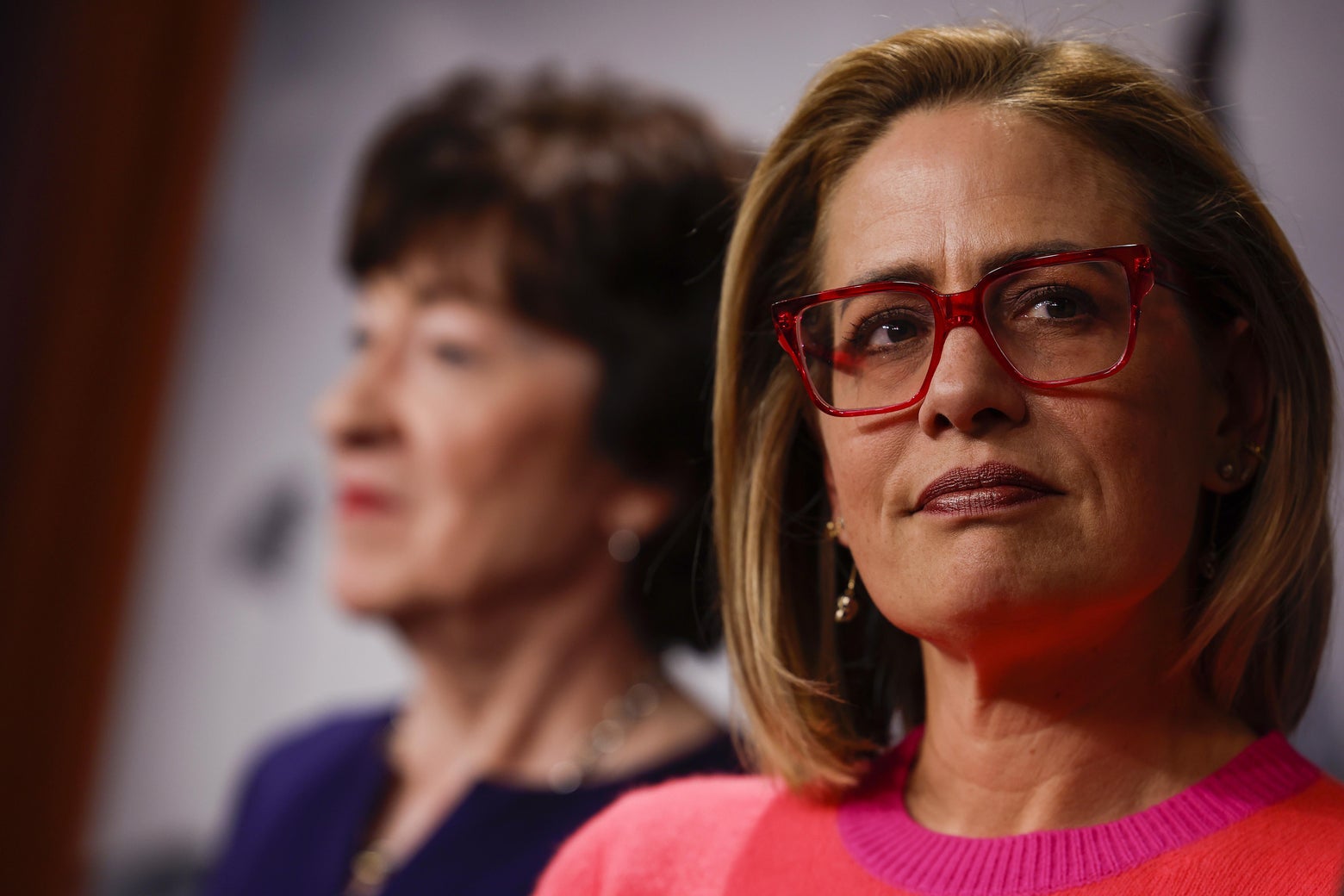 Slate Political Gabfest: Kyrsten Sinema ditches the Democrats. Slate Political Gabfest: Kyrsten Sinema ditches the Democrats.