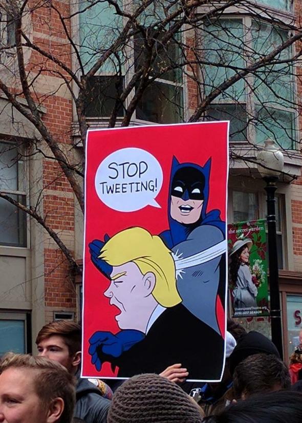 The best protest signs from the Women’s March on Washington.