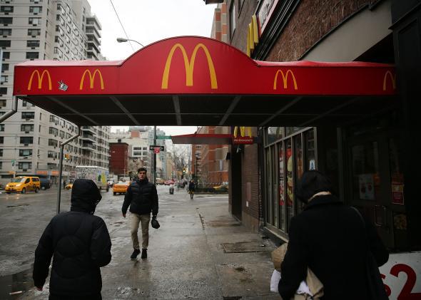 McDonald’s to shrink U.S. restaurants in 2015 for first time in decades.