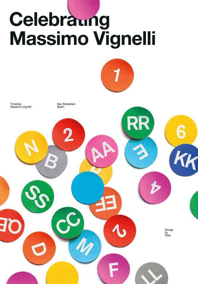 Massimo Vignelli tribute Timeless features 53 posters by graphic ...