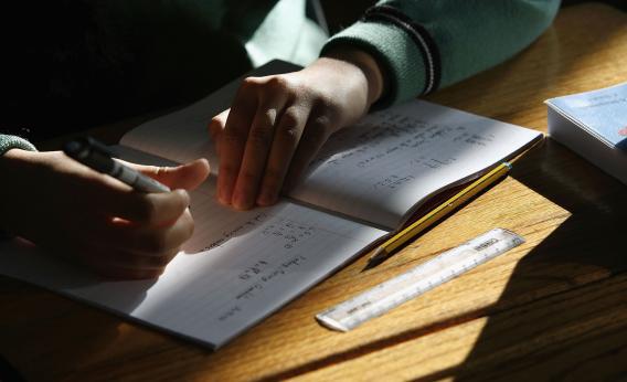 STEM gender gap research on telling girls they're bad at math.