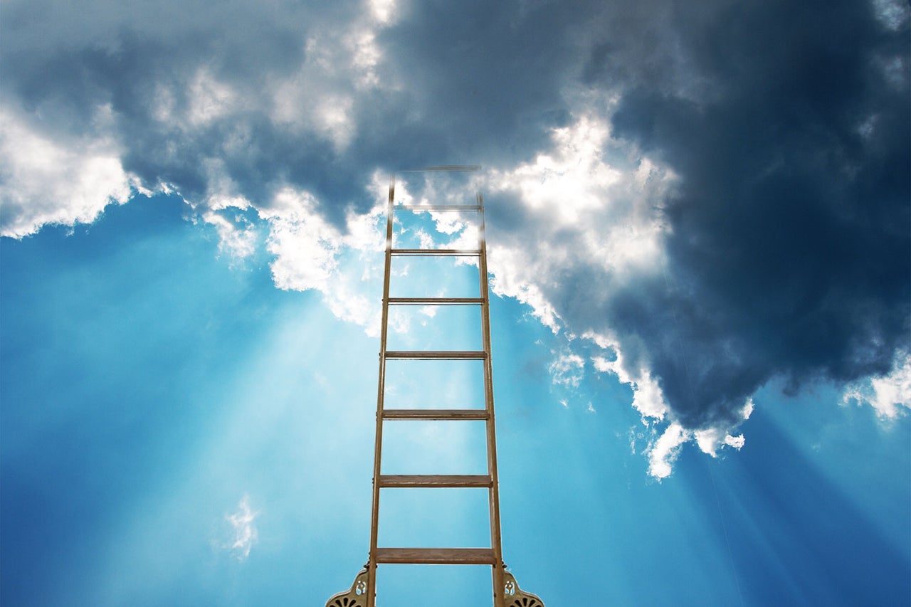 The book ladder: The history of a totally necessary invention.