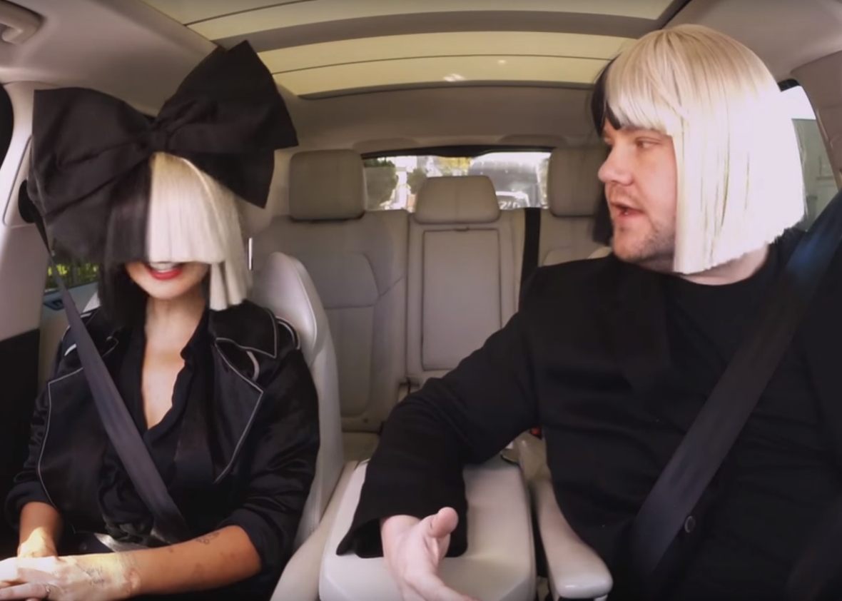 Sia’s Carpool Karaoke raised the bar and lowered the bangs (VIDEO).