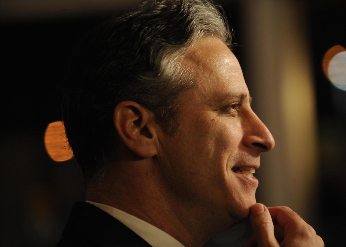 Watch Jon Stewart recount his vicious Twitter war with Donald Trump at ...