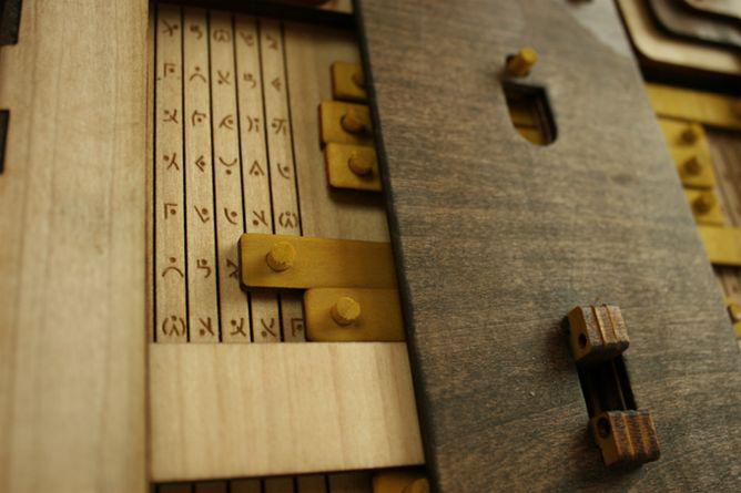 Codex Silenda is a wooden book whose story you unlock by solving five ...