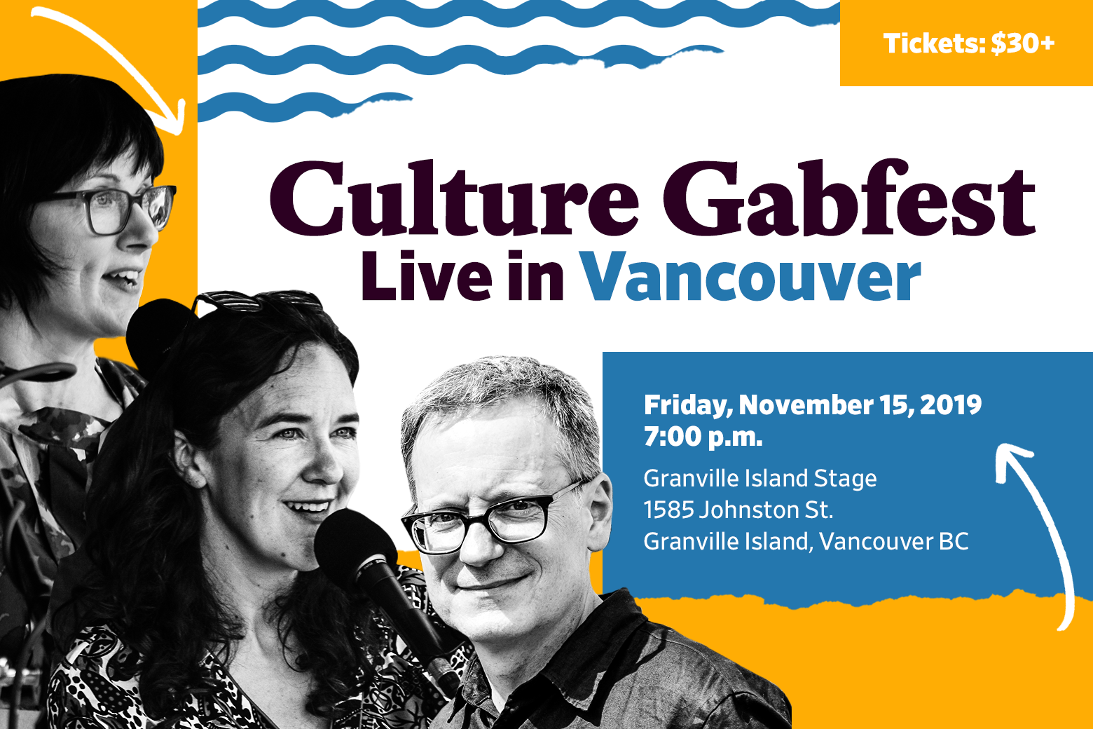 Culture Gabfest Live Recording In Vancouver