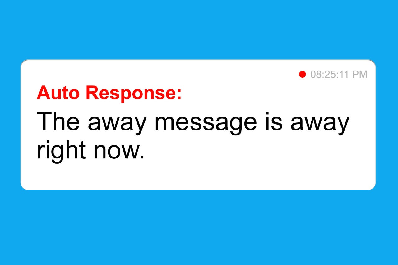 Social networks need AIM-like autoreply away messages.