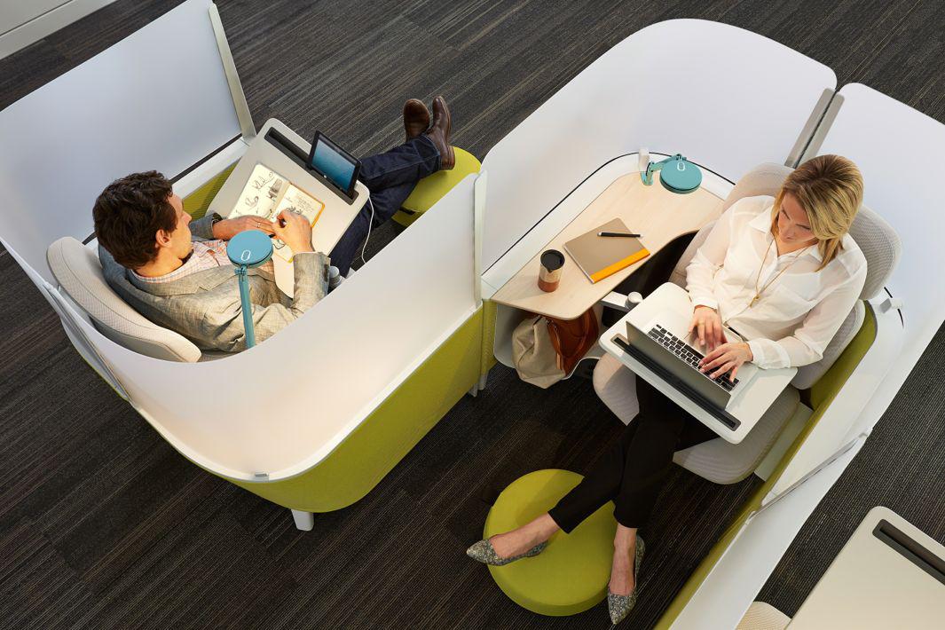 Steelcase’s new Brody WorkLounge office pods designed by Markus McKenna ...