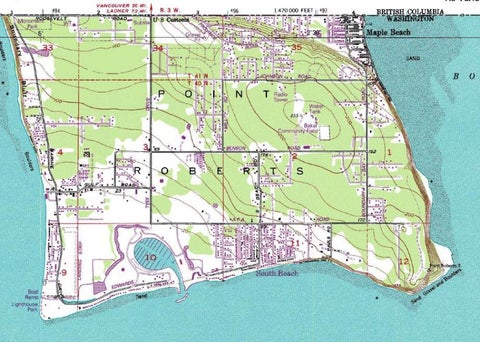 Point Roberts, Washington: An American city stranded at the tip of a ...
