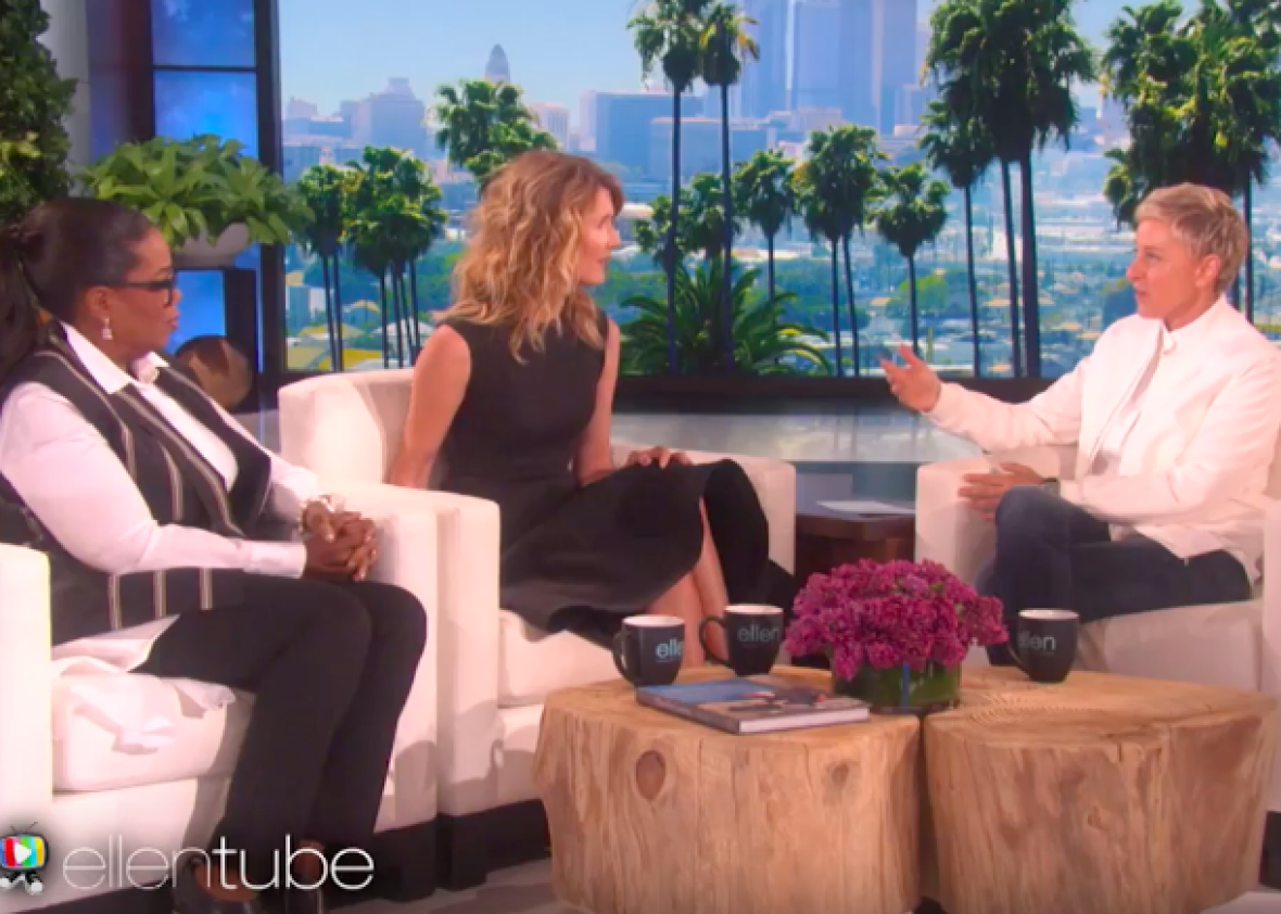 Ellen DeGeneres, Oprah Winfrey, and Laura Dern remember that famous ...