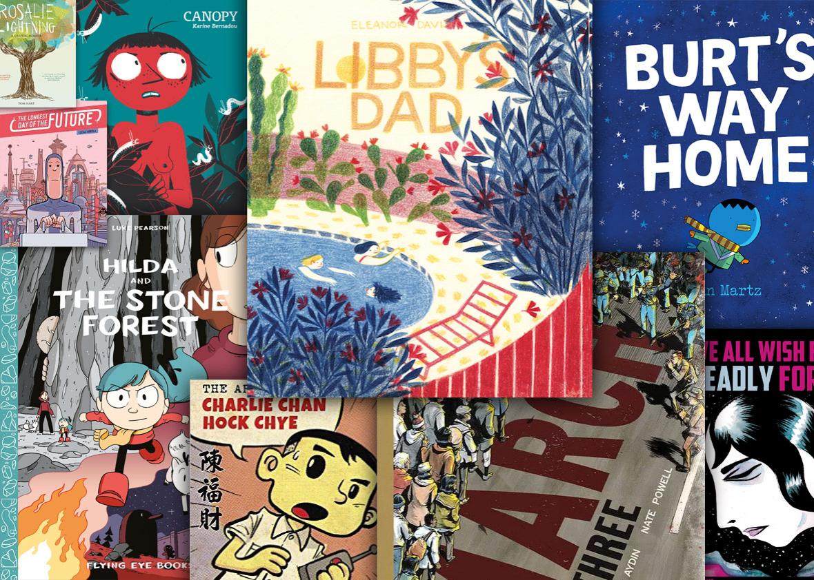 The Cartoonist Studio Prize shortlist for 2017.