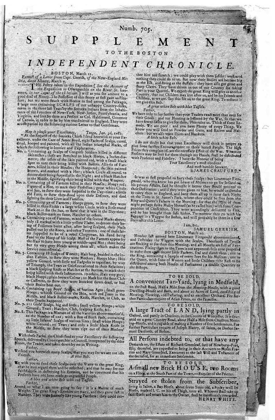 History of Benjamin Franklin diplomacy: Propaganda newspaper with ...