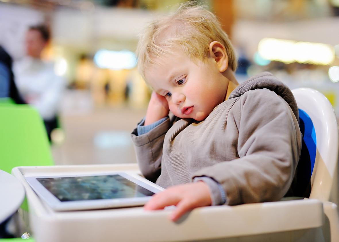 The American Academy of Pediatrics’ new screen time guidelines.