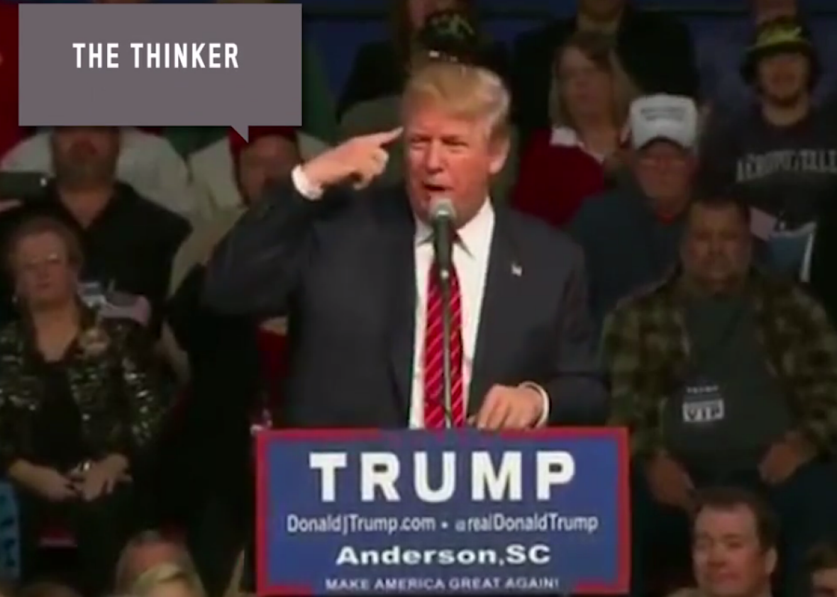 Donald Trump's hand gestures: a guide (VIDEO).