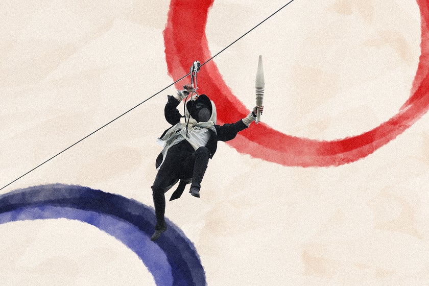 The Paris Olympics opening ceremony's parkour torch guy may have the ...