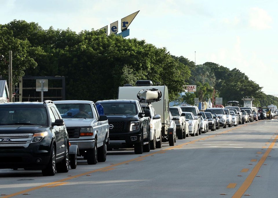 Florida evacuations ahead of Hurricane Irma causing highway gridlock.