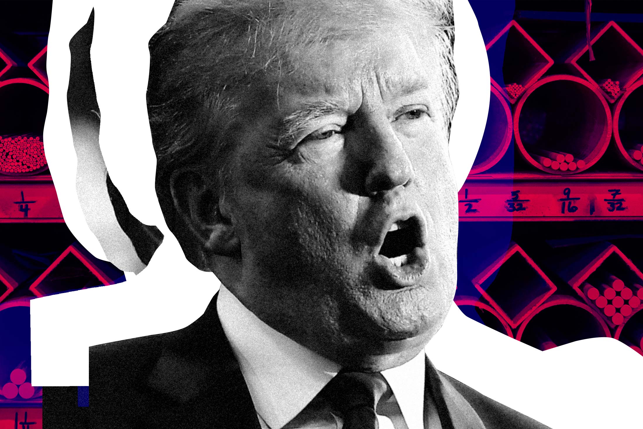 Donald Trump keeps divulging the real reason for his steel tariffs.