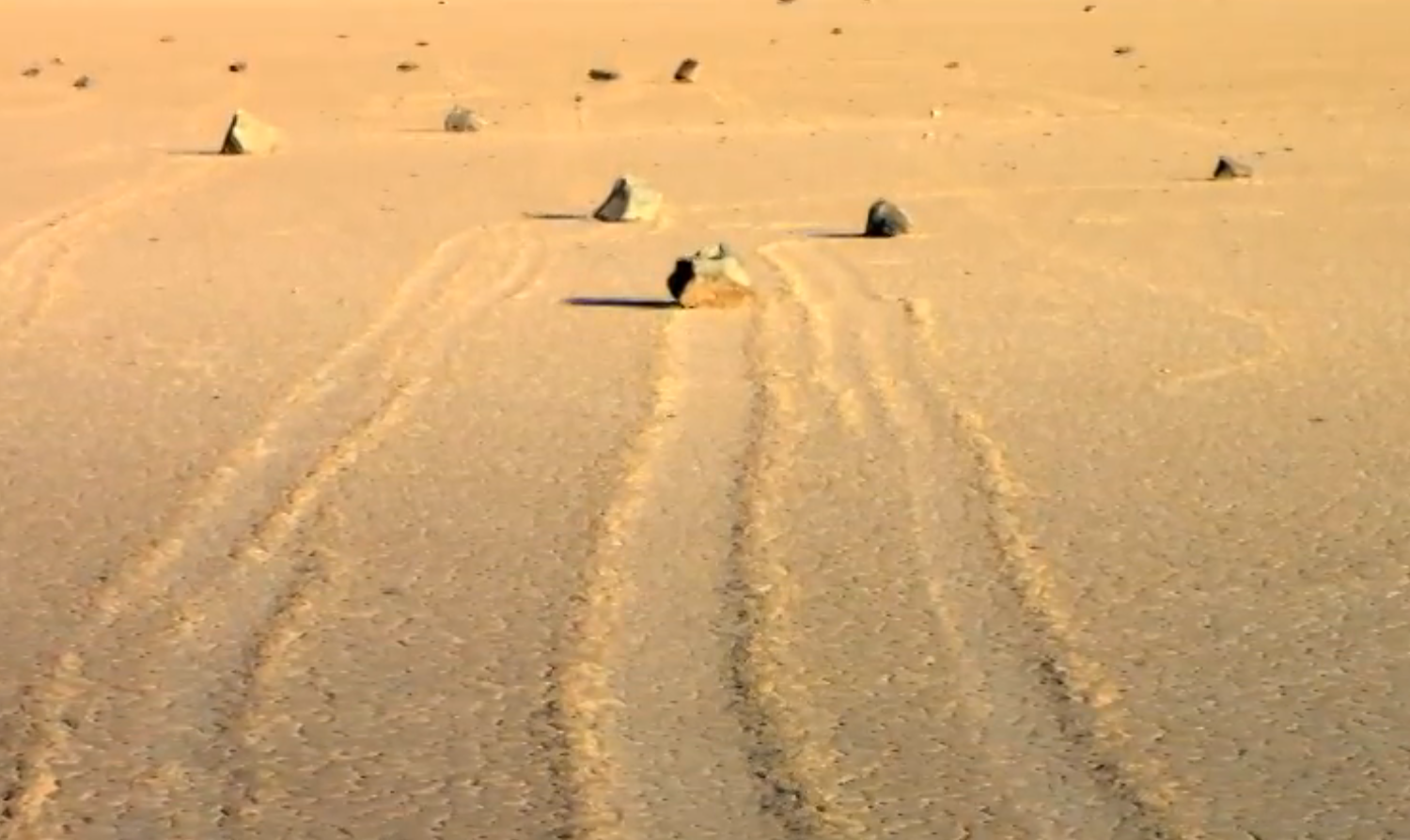 Death Valley sliding rocks: Researchers discover what causes the ... Death Valley sliding rocks: Researchers discover what causes the ...
