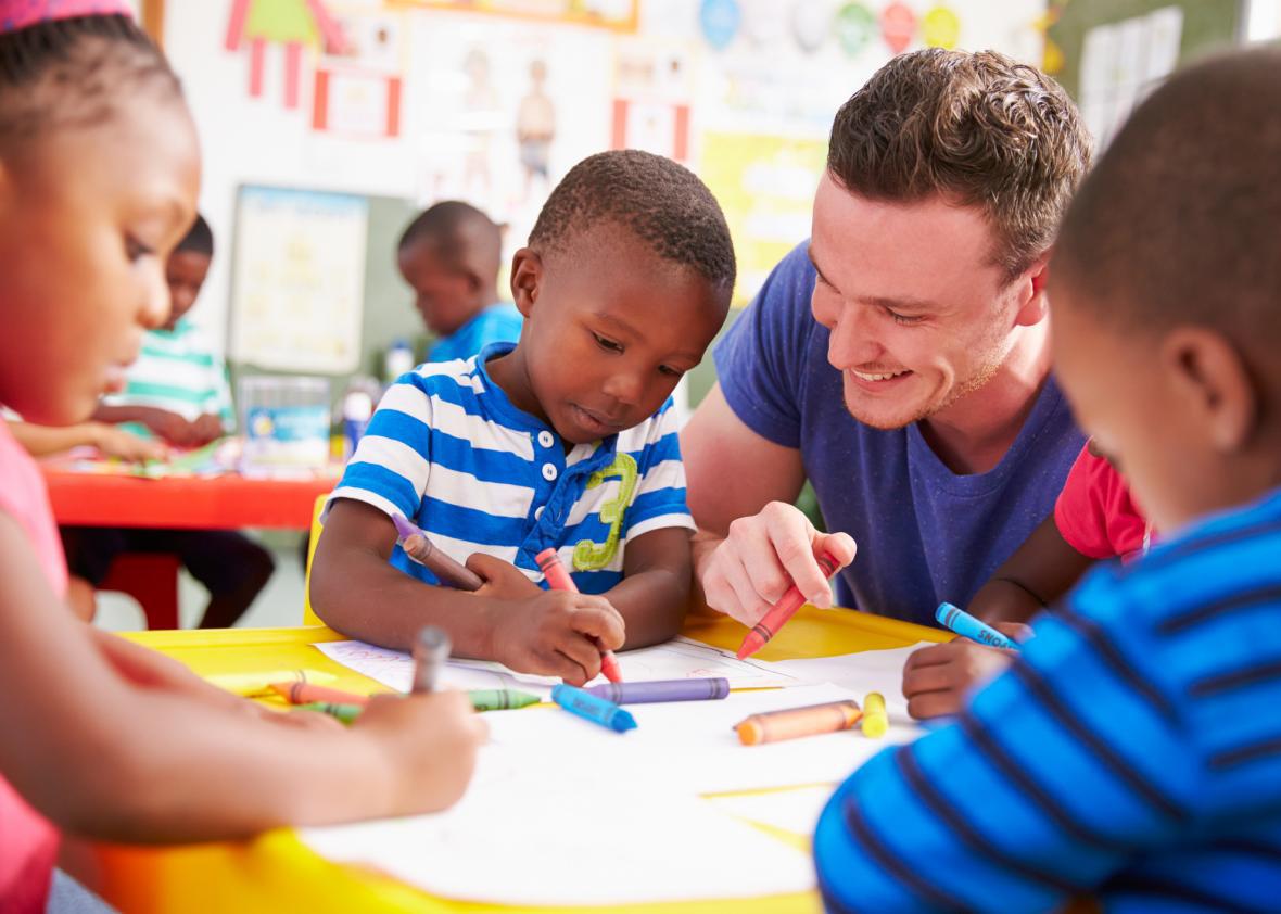 New Report Highlights Huge Pay Gap For Preschool Teachers New Report Highlights Huge Pay Gap For Preschool Teachers