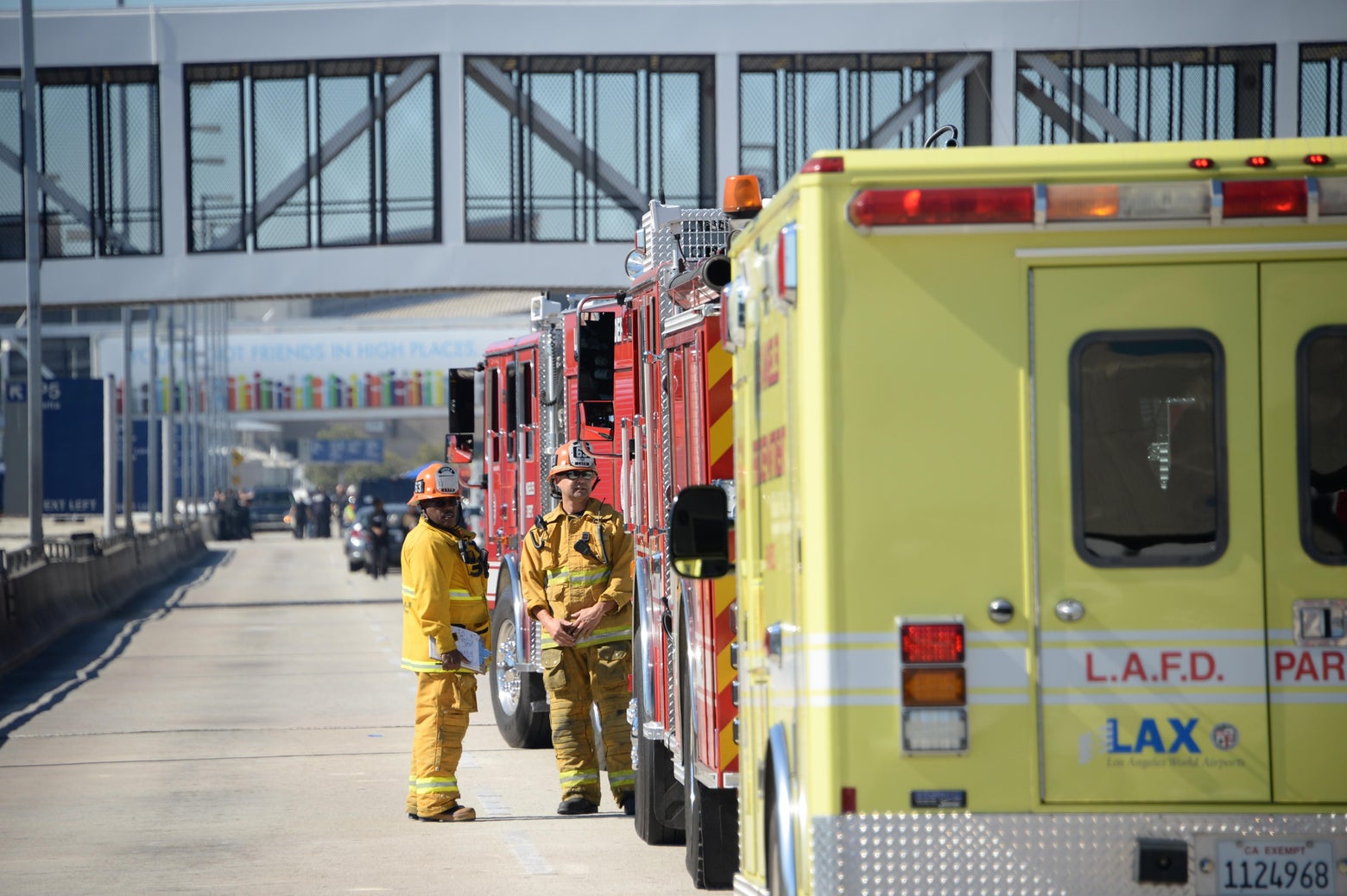 LAX shooting: Reports of gunfire at Los Angeles International Airport.