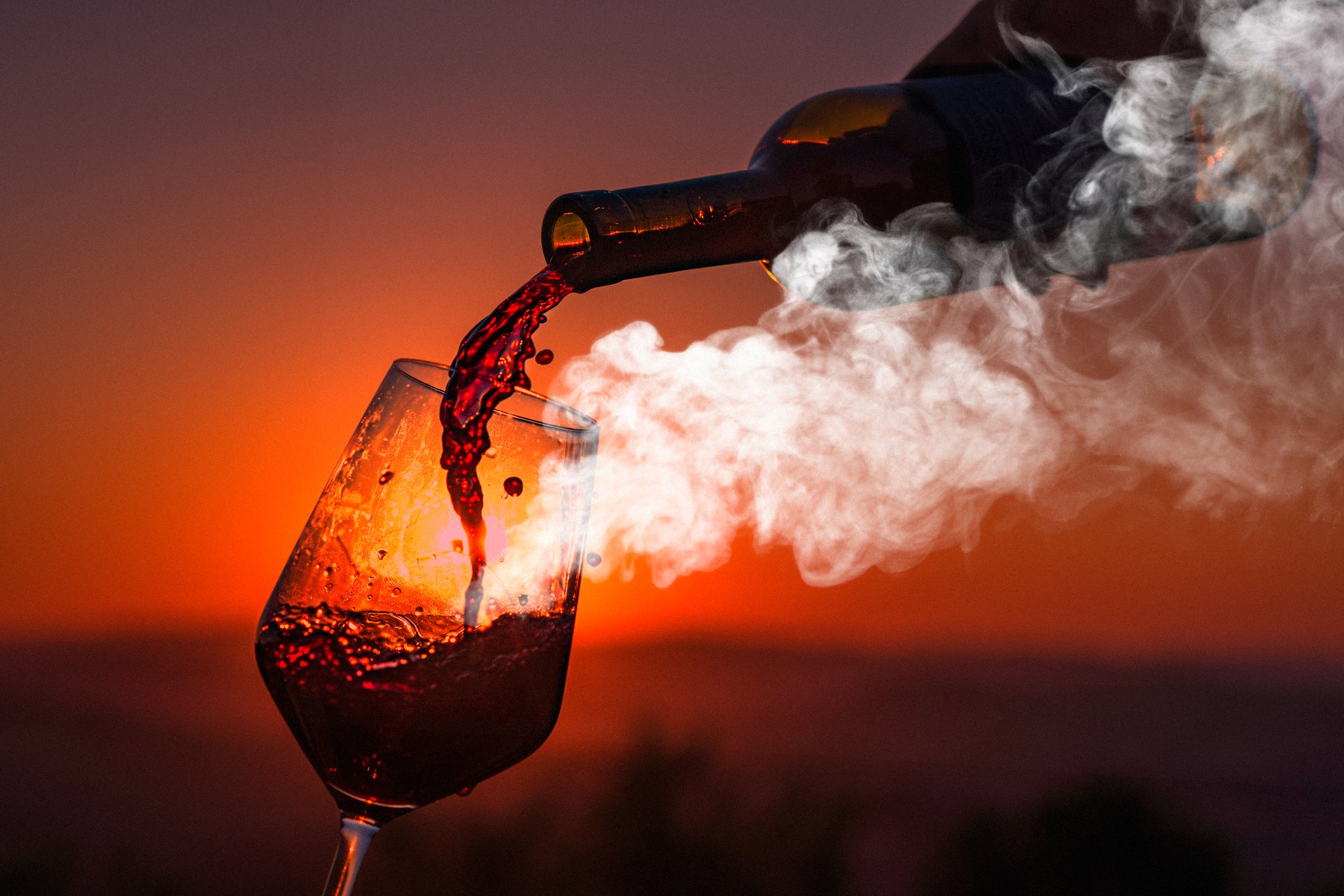 Smoky wines from West Coast wildfires: Oregon winemakers find flavor in the ashes.