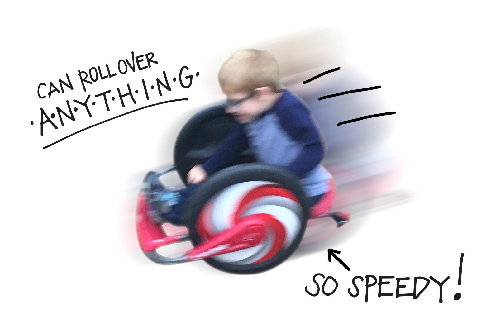 Radio Flyer Cyclone is the best ride-on toy for a kid with a gross ...