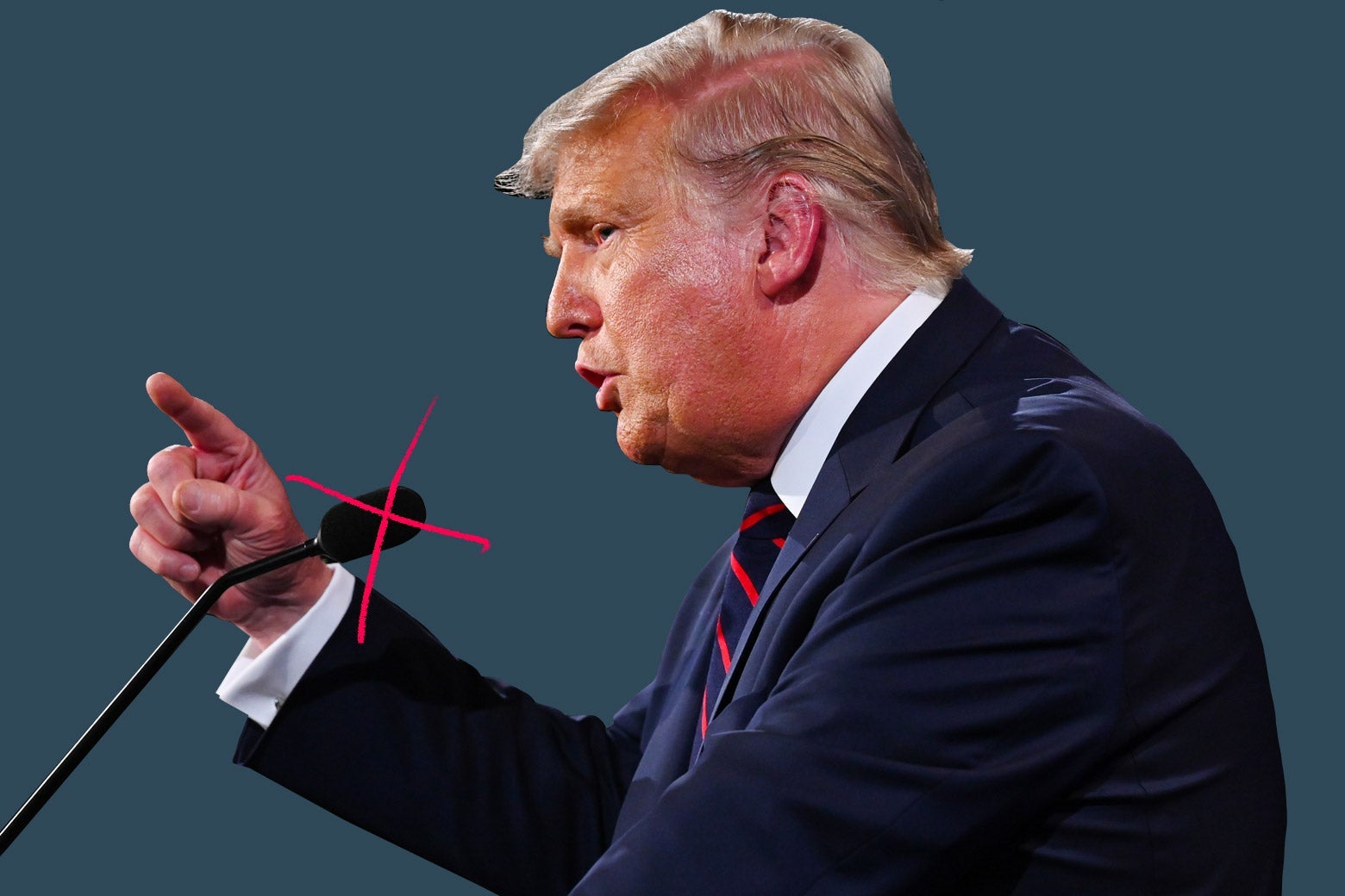 Trump's microphone could get cut during the next debate.