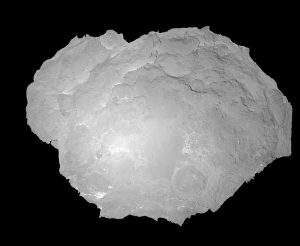 Rosetta sees noon on a comet. Rosetta sees noon on a comet.
