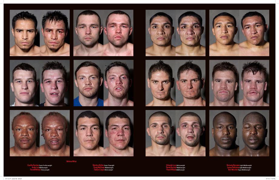 At the Fights: photo book of professional boxing both in his studio and ...