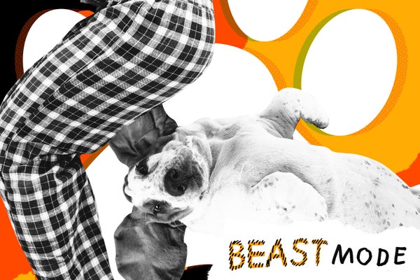 Beast Mode: My bed is too small for my dog and my husband.