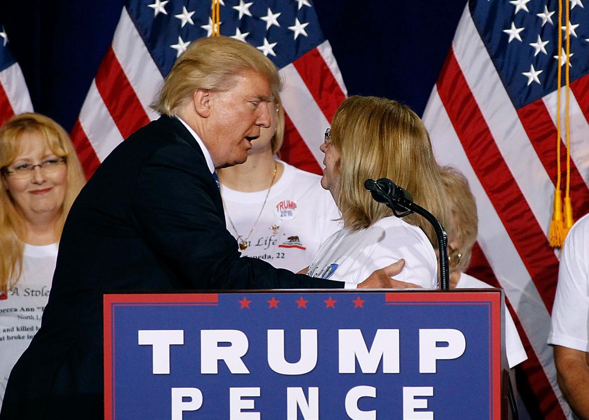 Trump’s Angel Moms deserve our sympathy but not our vote.