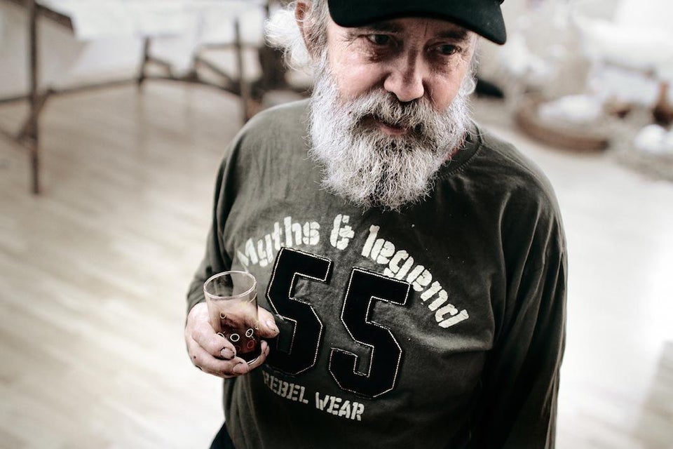 Jan Caga photographs members of Brno’s Pigeon Fleet.