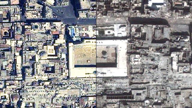 Syrian before and after images: Satellite pictures show how civil war ...