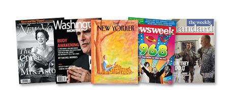 What's worth reading in Newsweek, The New Yorker, the Weekly Standard ...