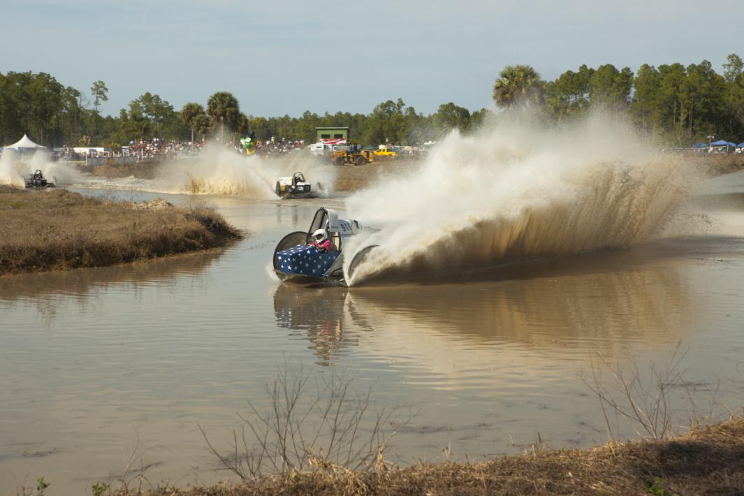 Malcolm Lightner photographs swamp buggy races in Florida in his book ...