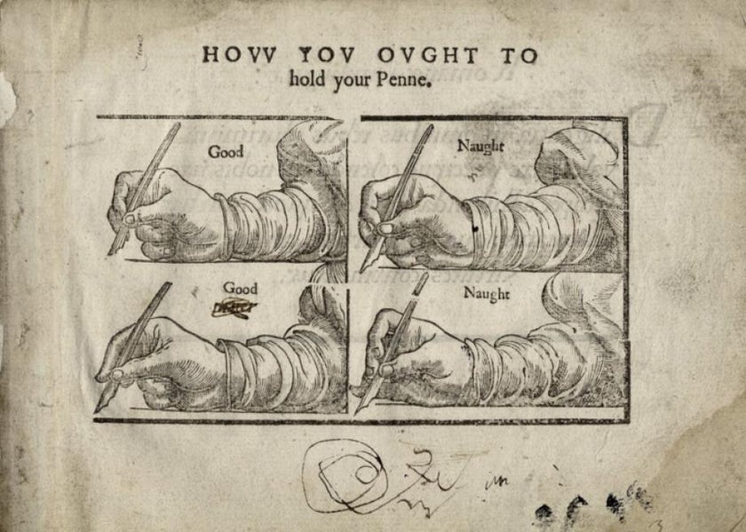 The hidden messages of colonial handwriting and penmanship.