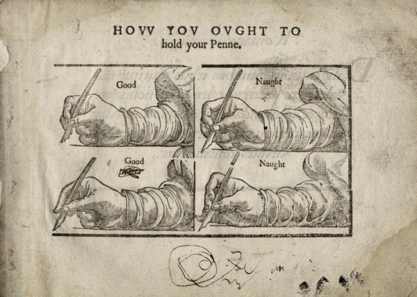 The hidden messages of colonial handwriting and penmanship.