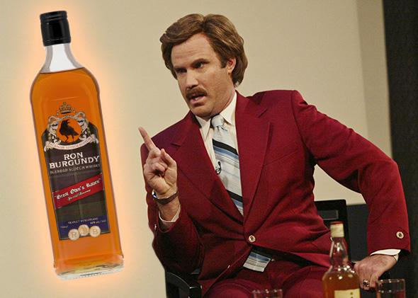 Ron Burgundy Scotch: Anchorman 2-branded whisky, reviewed.
